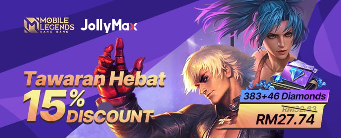MLBB Cheap Diamonds Top Up | JollyMax Malaysia MLBB